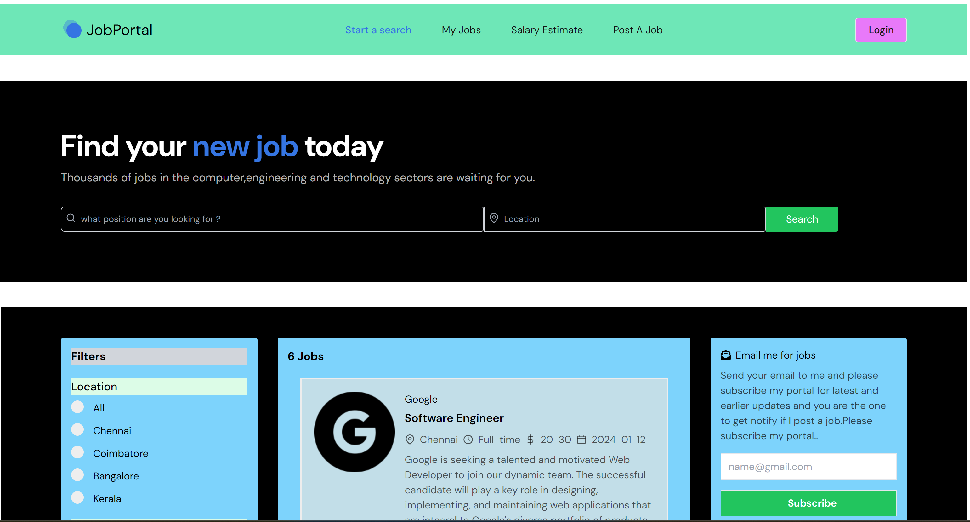 Mugilvannan P - PortFolio